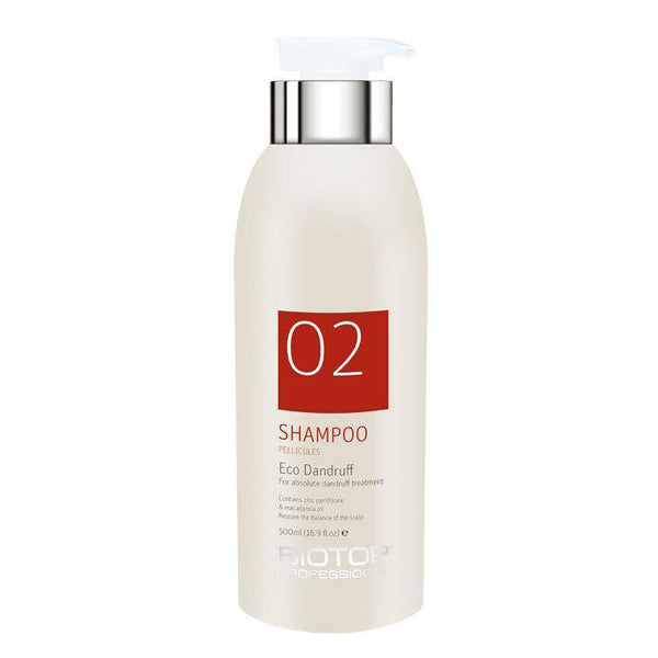 Biotop - 02 Eco Dandruff Shampoo 500ml - Salons Direct