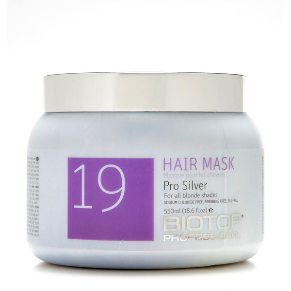 Biotop - 19 Pro Silver Hair Mask 550ml - Salons Direct